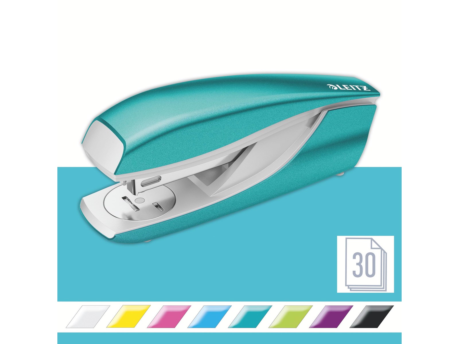 Leitz Stapler 5502 30 sh. WOW Ice Blue | Edullinen
