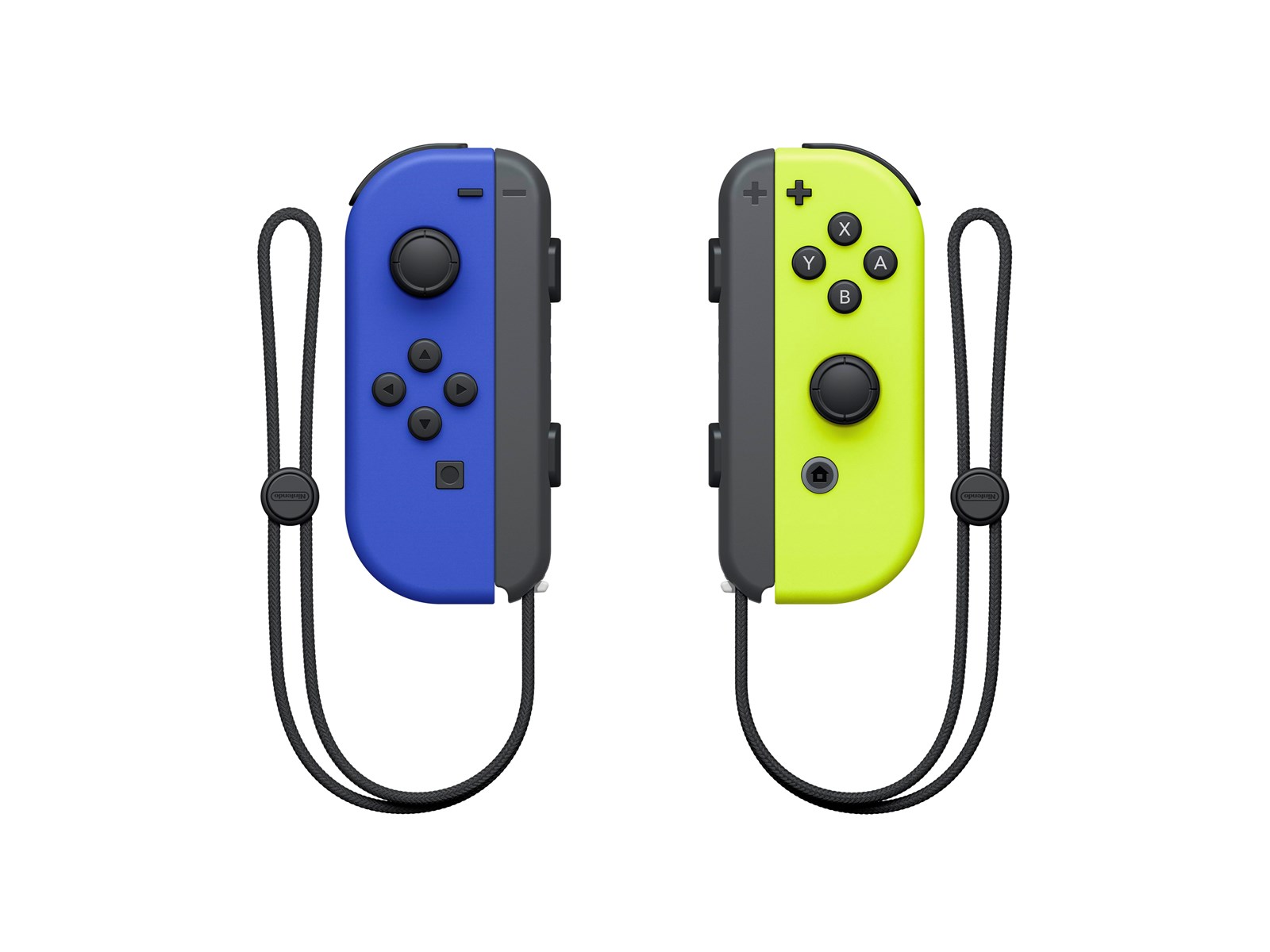 Nintendo Joy-Con Pair Blue/Neon Yellow - Wireless Controller - Nintendo ...