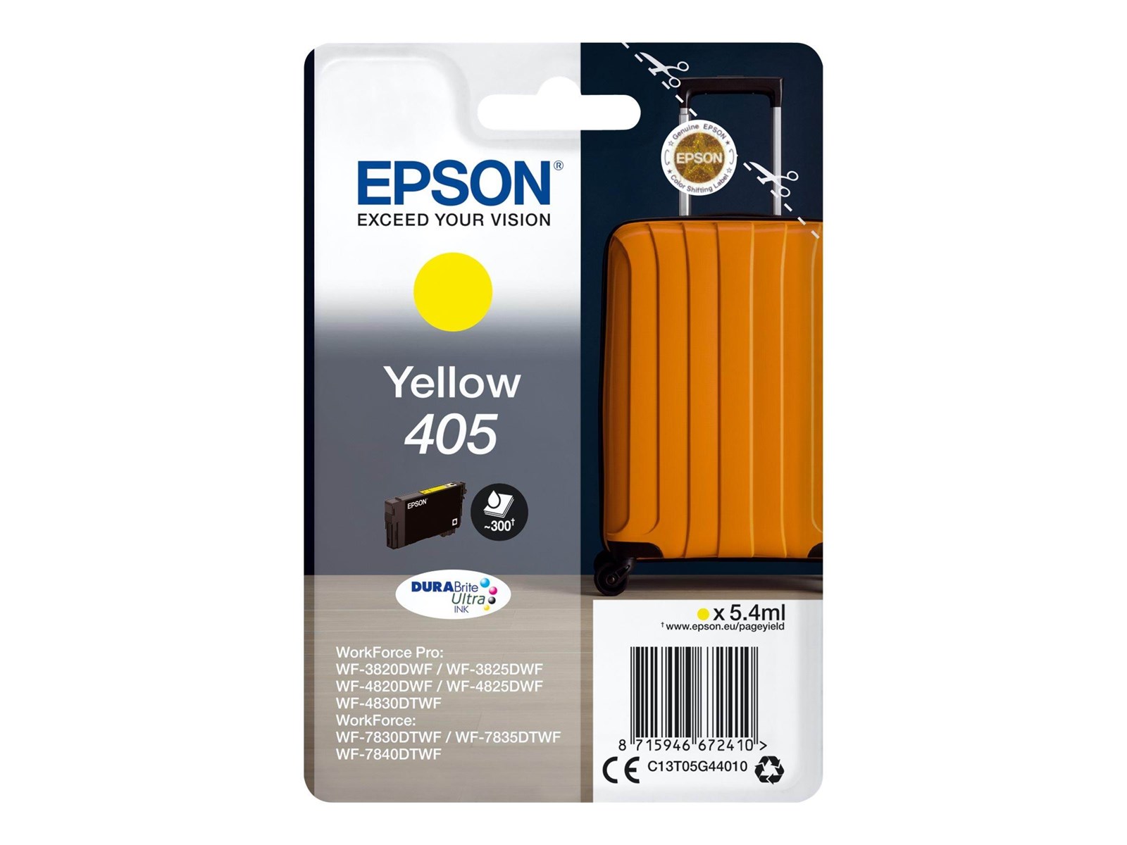 Epson 405 - Keltainen - Original - ink cartridge | Edullinen