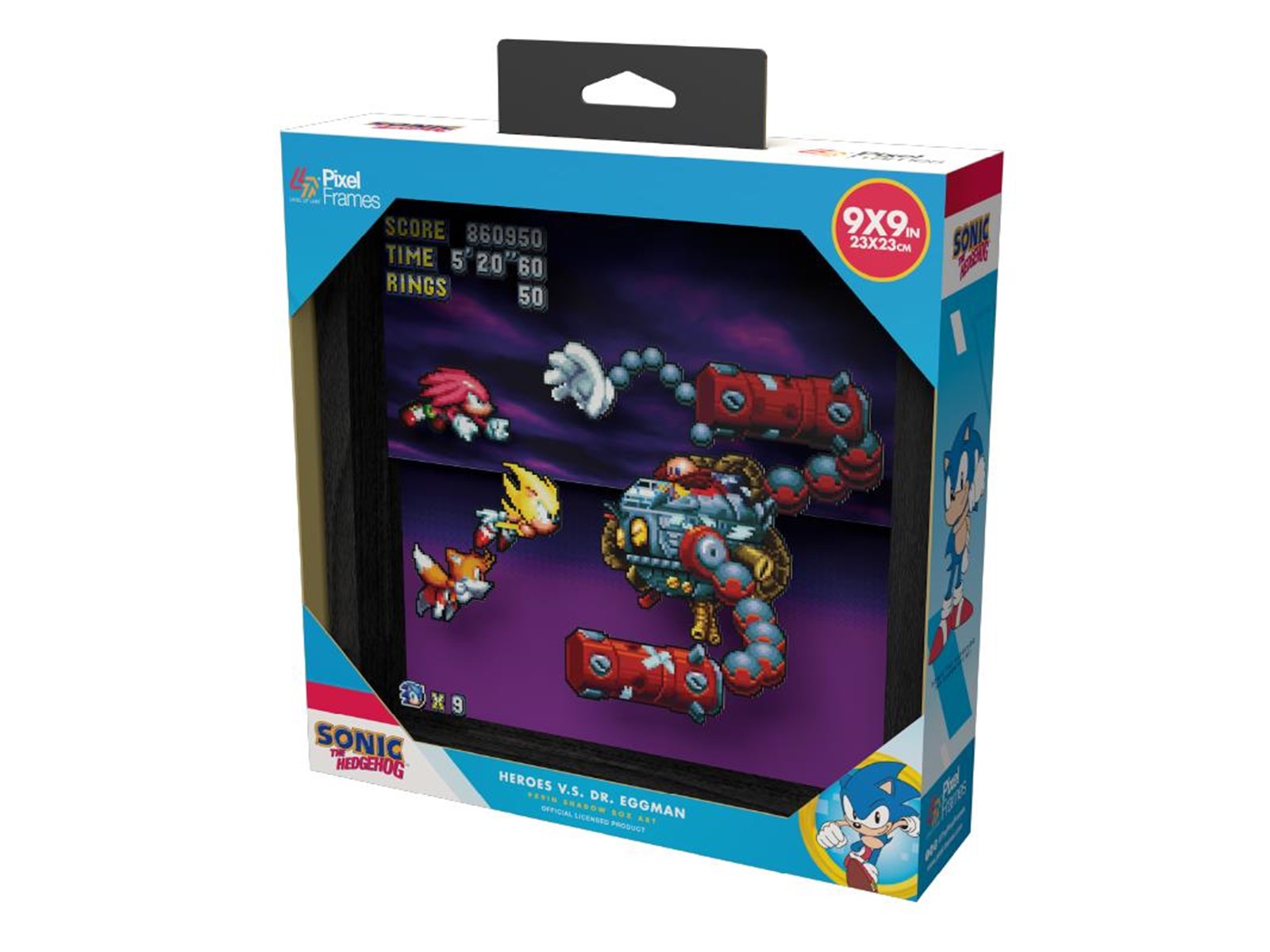 Pixel Frames - Sonic Mania - Heroes vs. Dr. Eggman - Kuva | Edullinen