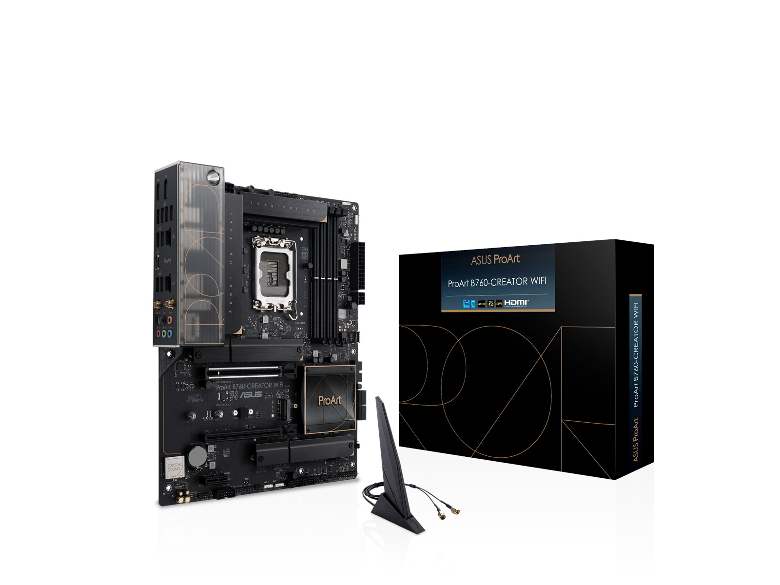ASUS ProArt B760-CREATOR WIFI Emolevy - Intel B760 - Intel LGA1700 ...