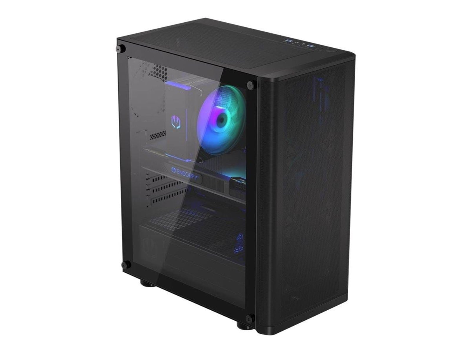 ENDORFY Ventum 200 Air - mid tower - ATX - Kotelot - Tower - Musta
