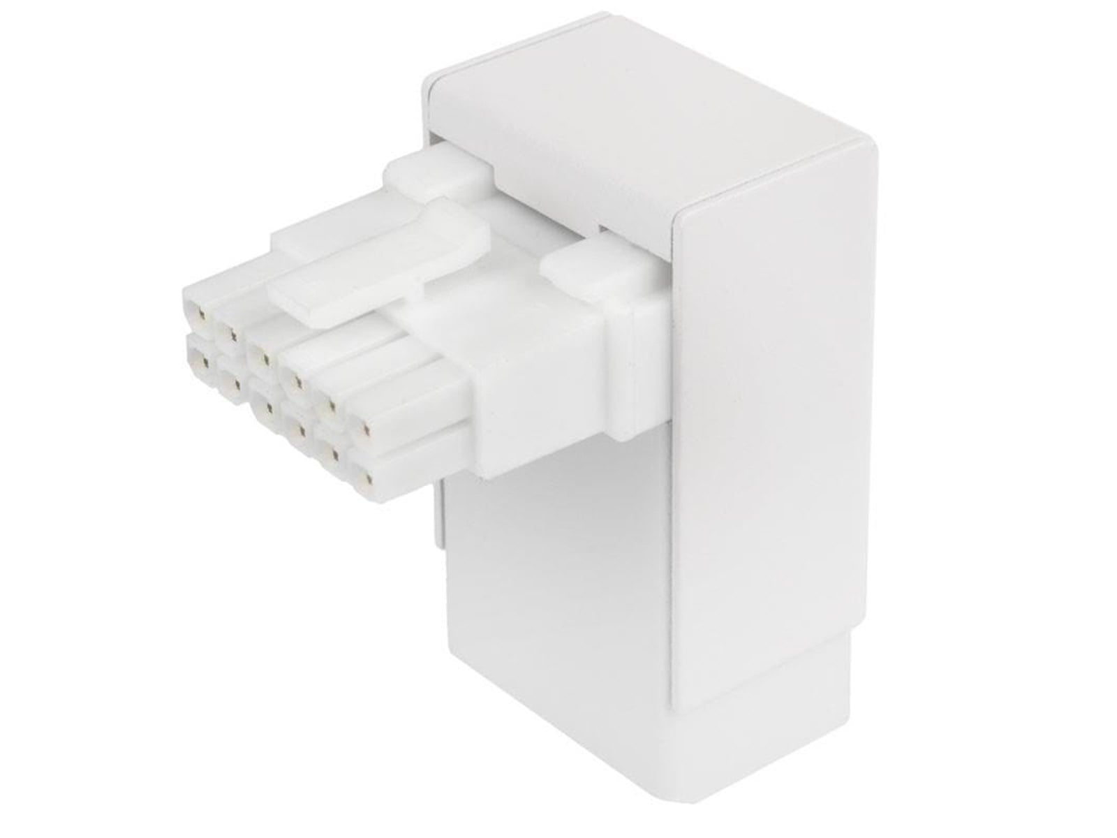 Kolink Core Pro 12V-2x6 90° Adapter - Type 2 - White | Edullinen