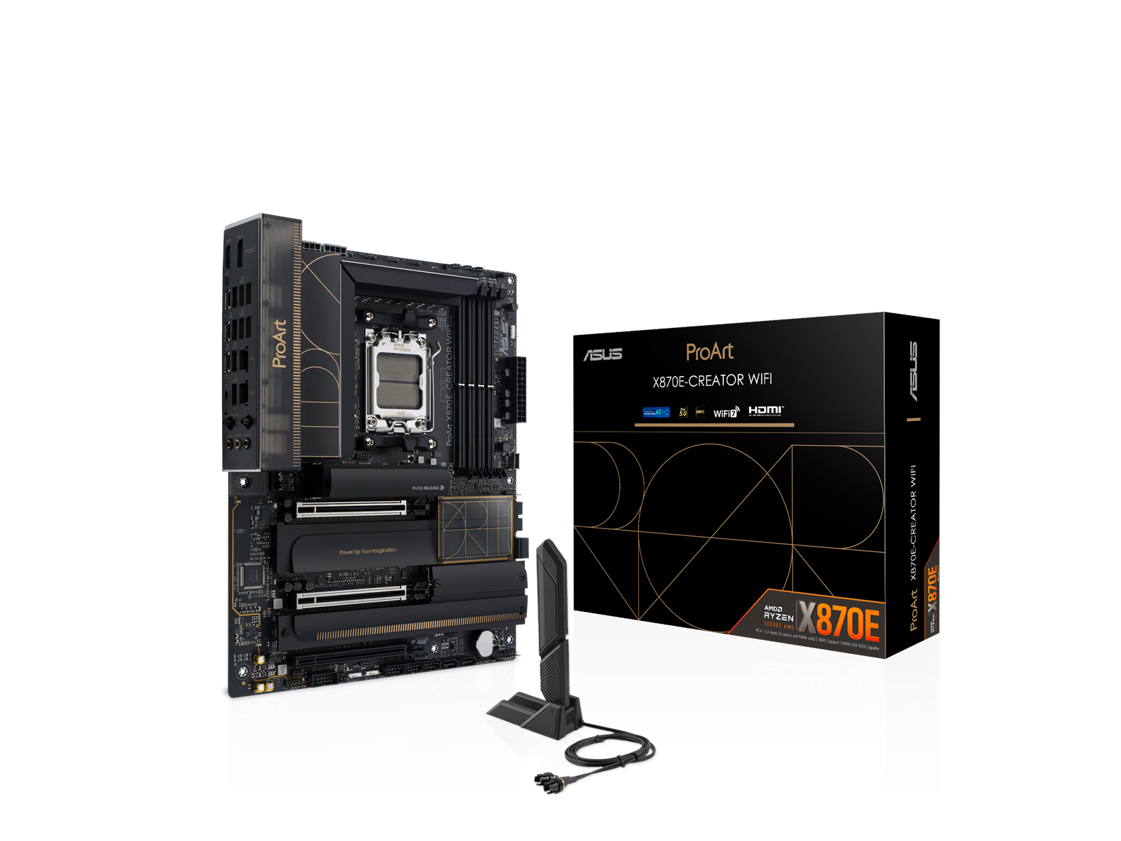 ASUS PROART X870E-CREATOR WIFI Emolevy - AMD X870E - AMD AM5 socket ...