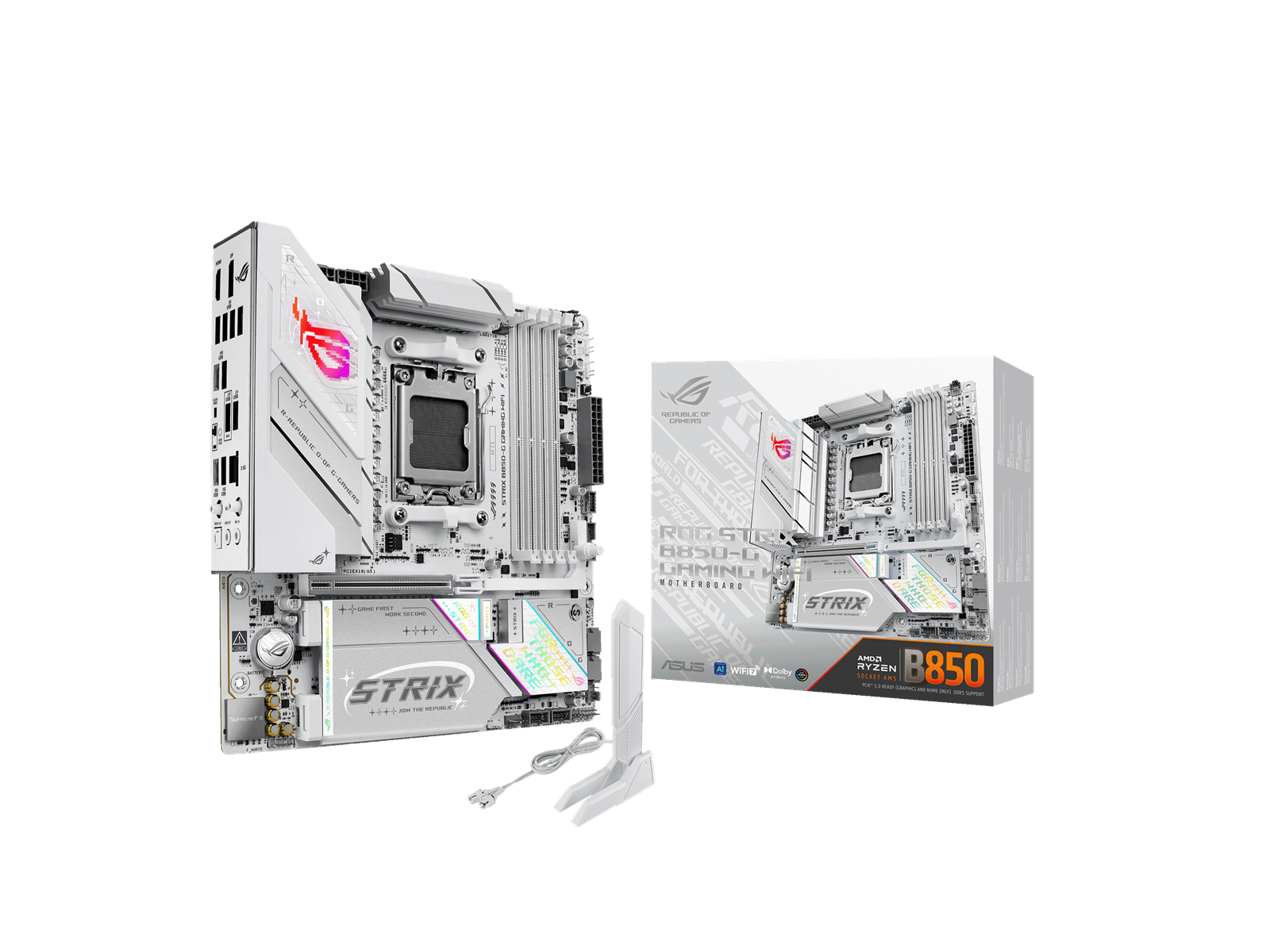 ASUS ROG STRIX B850-G GAMING WIFI Emolevy - AMD B850 - AMD AM5 socket ...