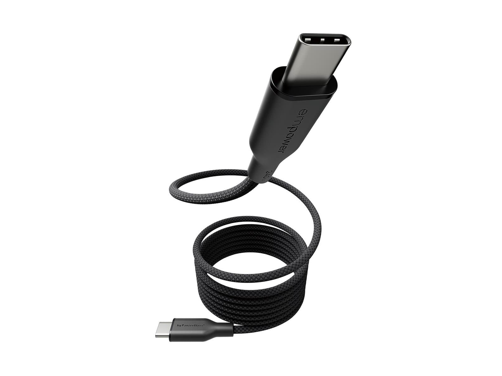 empower by PanzerGlass Magnetic 240W USB-C to USB-C Cable | USB 2.0 | 1 ...