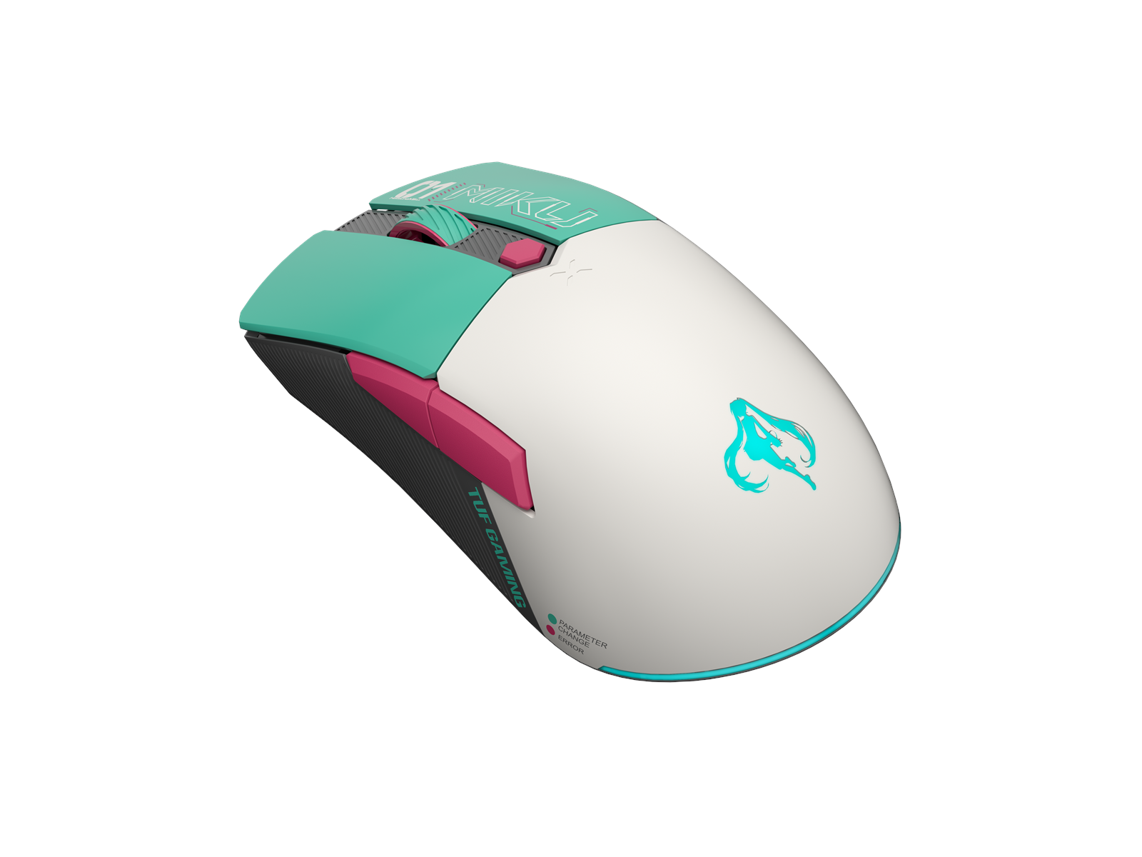 ASUS TUF Gaming Mini - Hatsune Miku Edition - Hiiri - Optinen - 6 ...