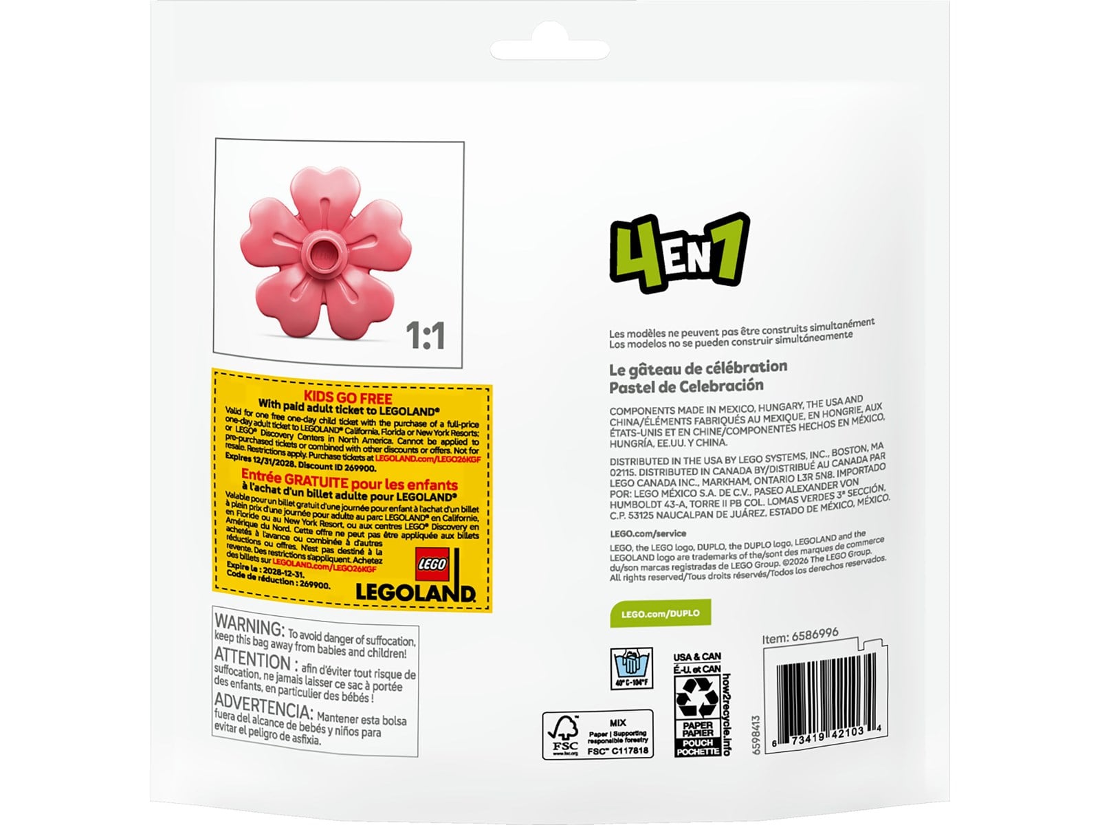LEGO DUPLO 30712 Juhlakakku | Varastossa | Edullinen