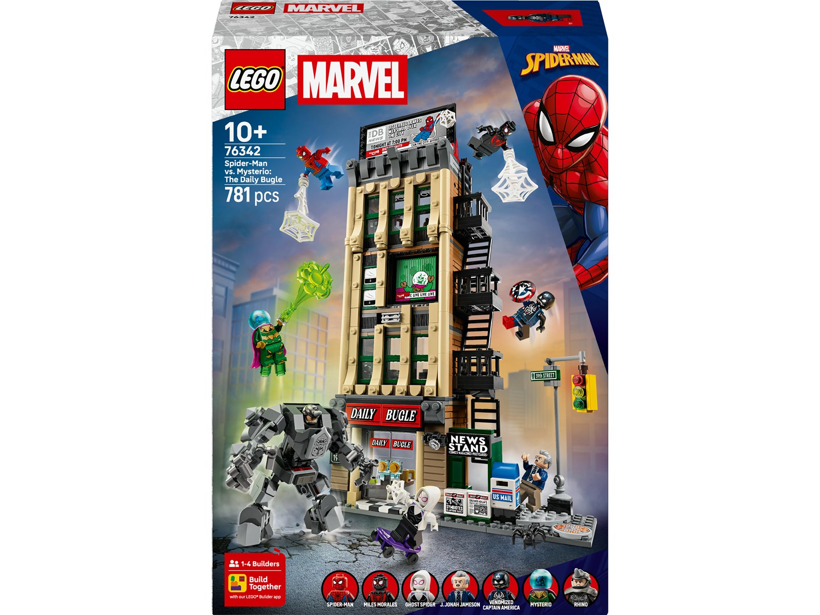 LEGO Marvel 76342 Spider-Man vastaan Mysterio: Daily Bugle | Edullinen