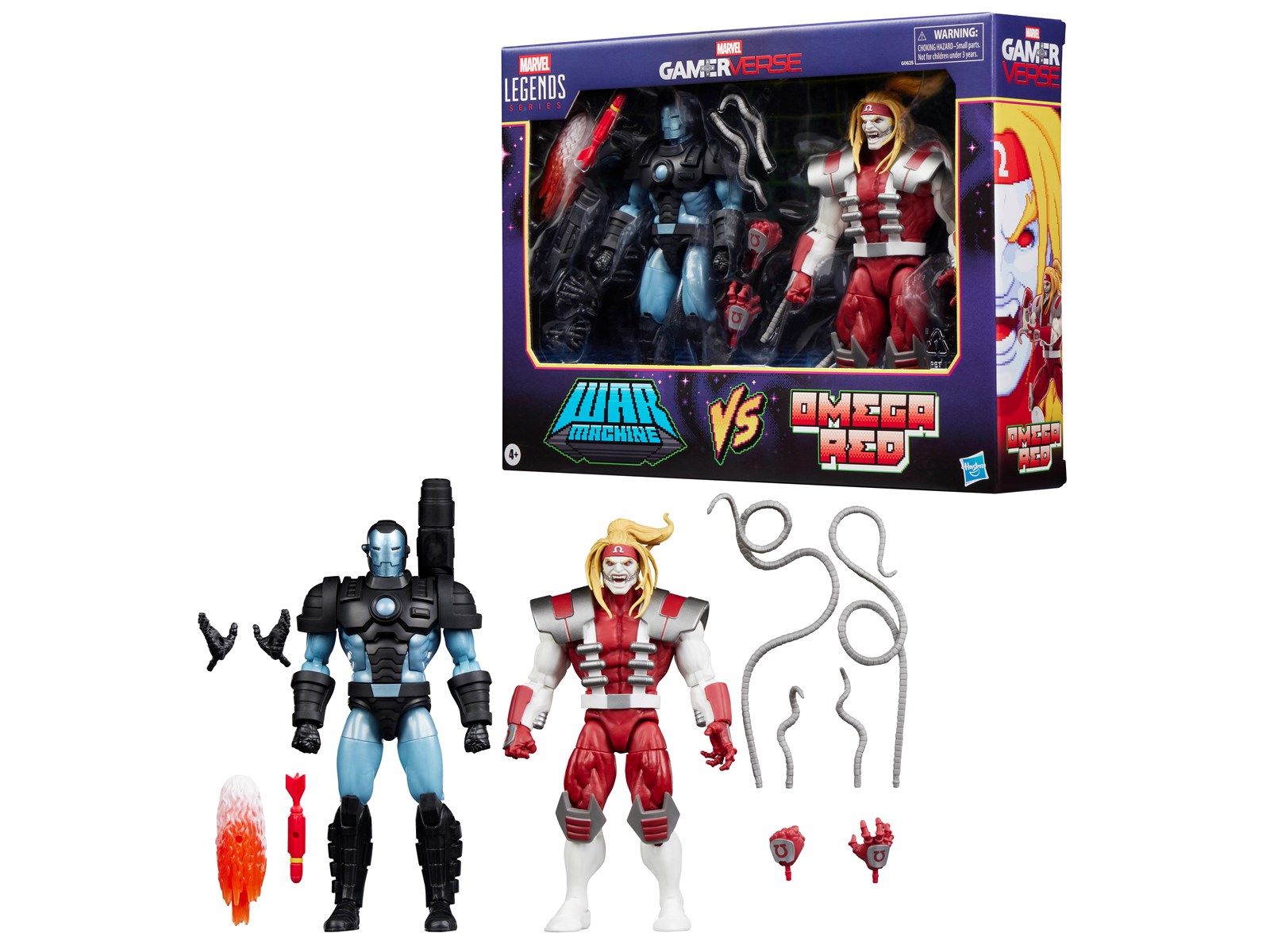 Marvel Legends Series Gamerverse War Machine vs Omega Red | Edullinen