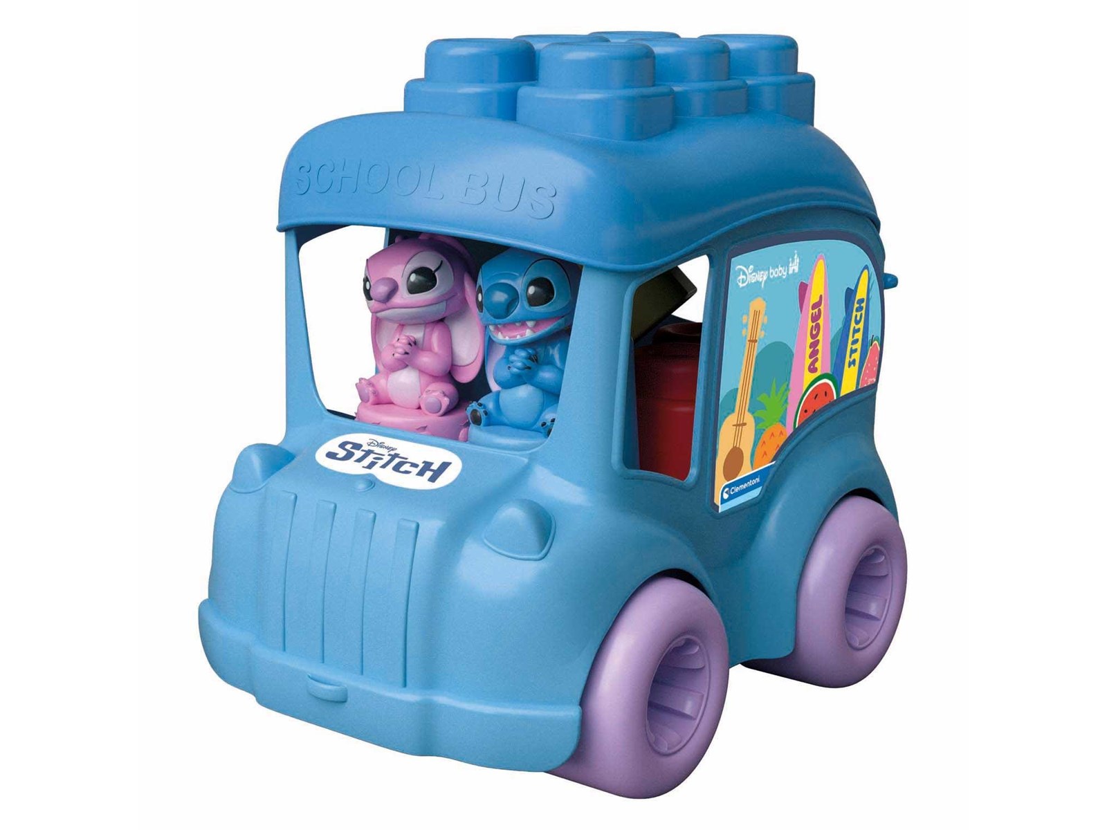 Clementoni - Soft Clemmy Stitch School Bus | Edullinen