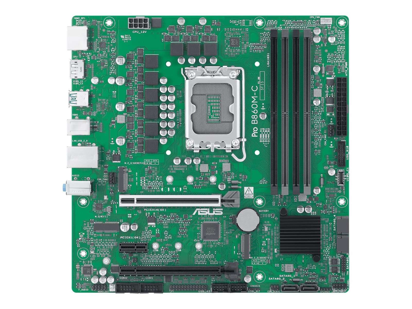 ASUS PRO B860M-C-CSM Emolevy - Intel B860 - Intel LGA1851 socket - DDR5 ...