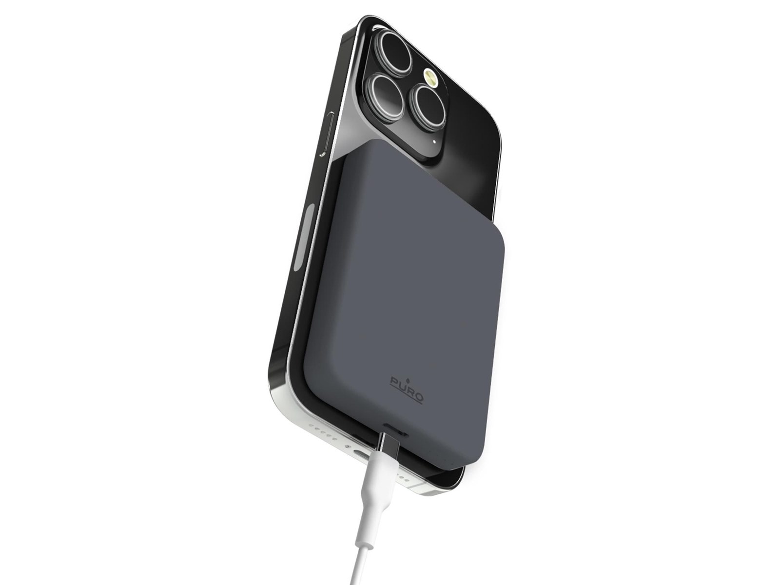 Puro Power Bank Wireless “Mini Power Mag” 4200 mAh for iPhone Powerbank ...