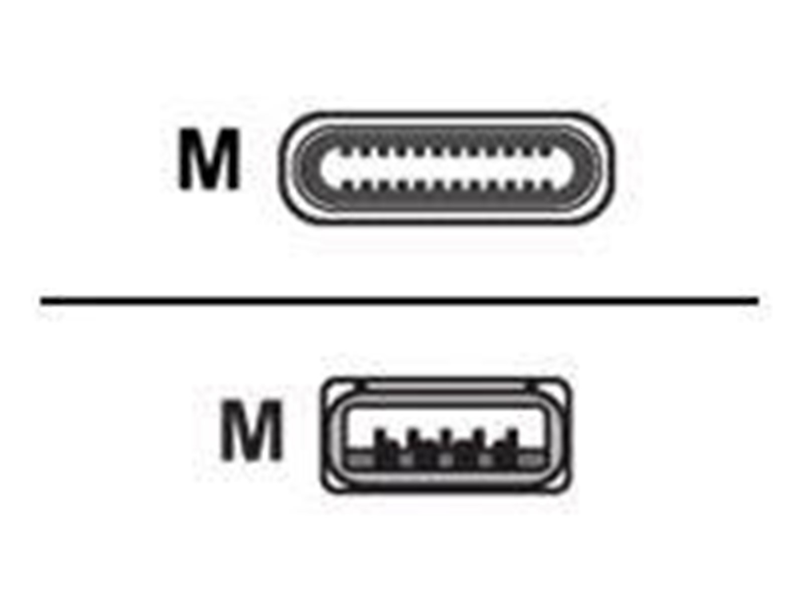 Huddly - USB cable - USB Type A to 24 pin USB-C - 1.15 m | Edullinen