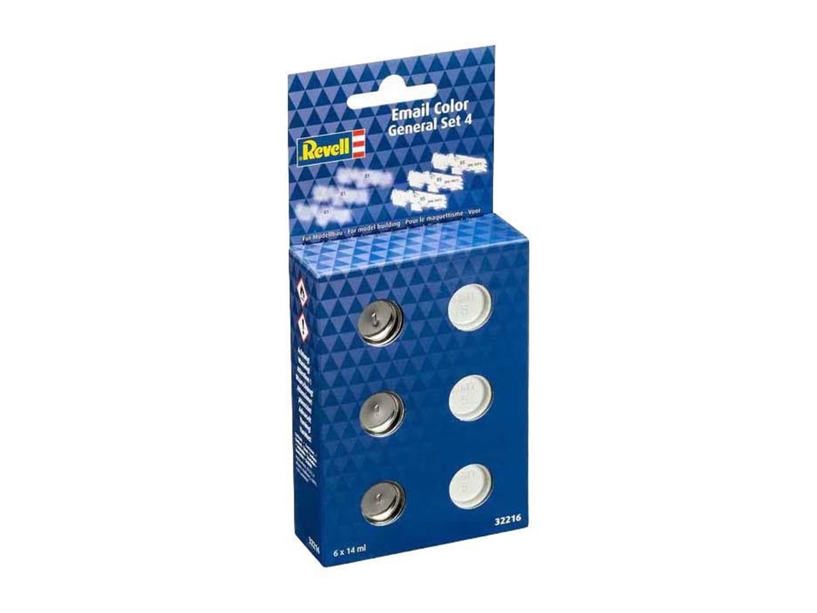 Revell Enamel Paint Basic Set Matt and Gloss - 6x14ml | Edullinen
