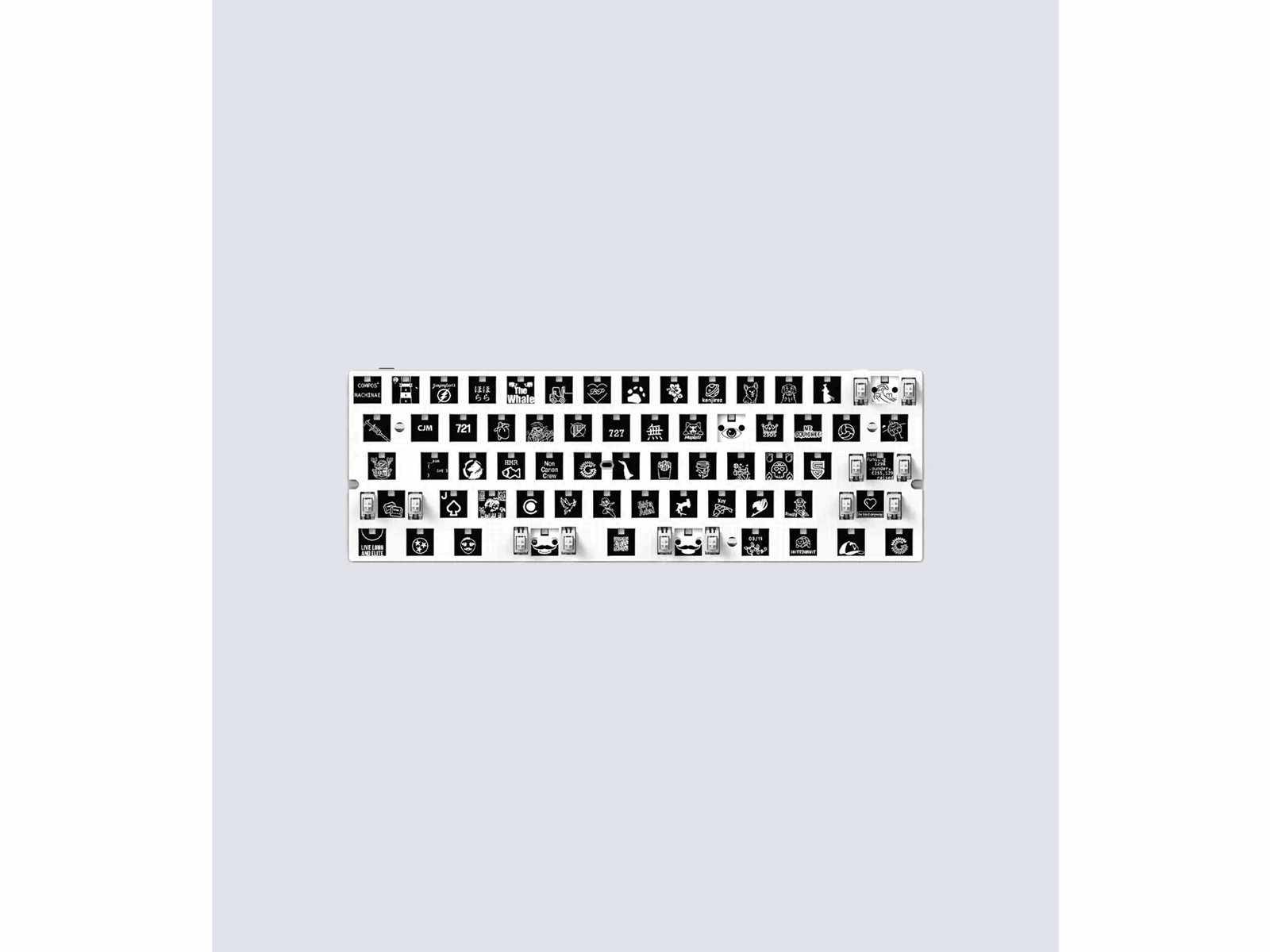 Wooting 60HE v2 Module - Split Spacebar - Keyboard Module - ANSI