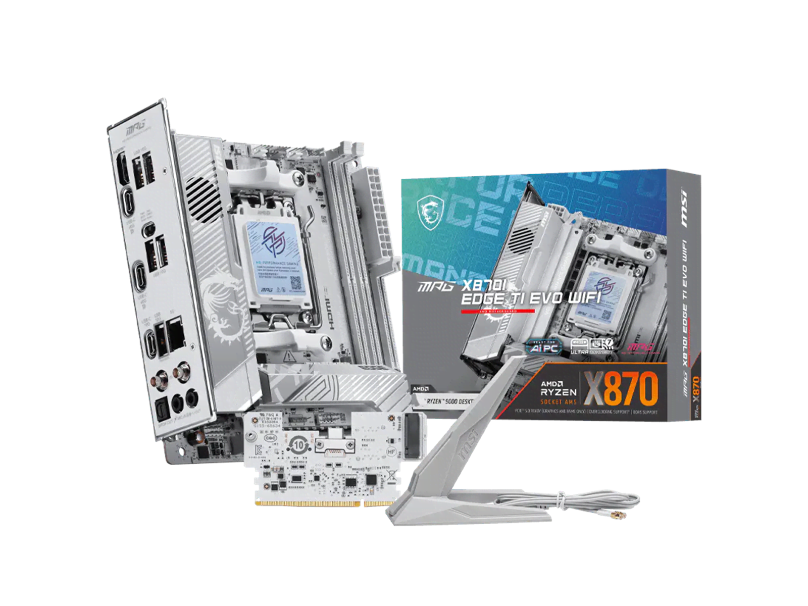MSI MPG X870I EDGE TI EVO WIFI Emolevy - AMD X870 - AMD AM5 socket ...