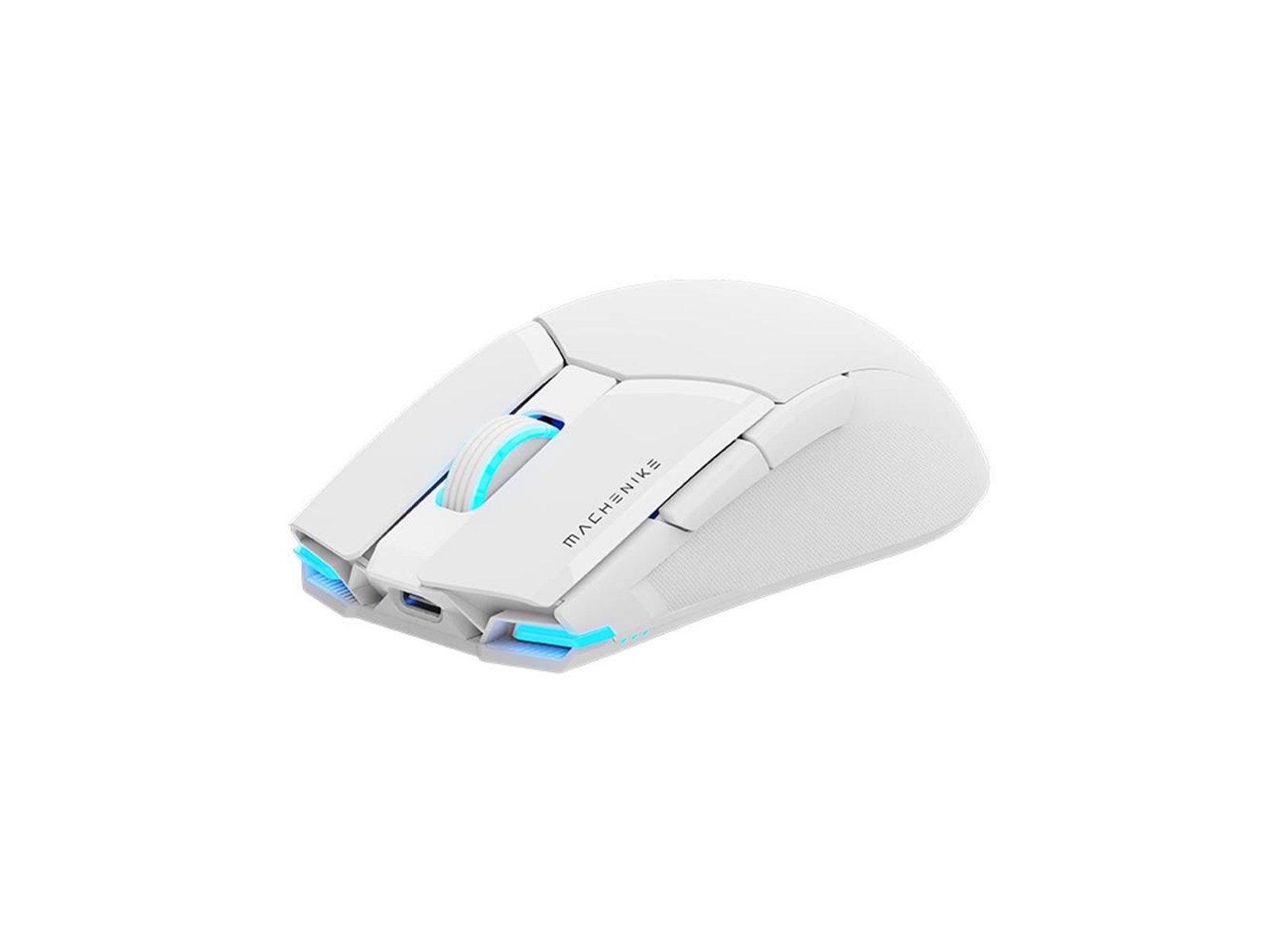 Machenike M7 Pro Wireless Gaming Mouse - White - 6 painiketta - Valkoinen