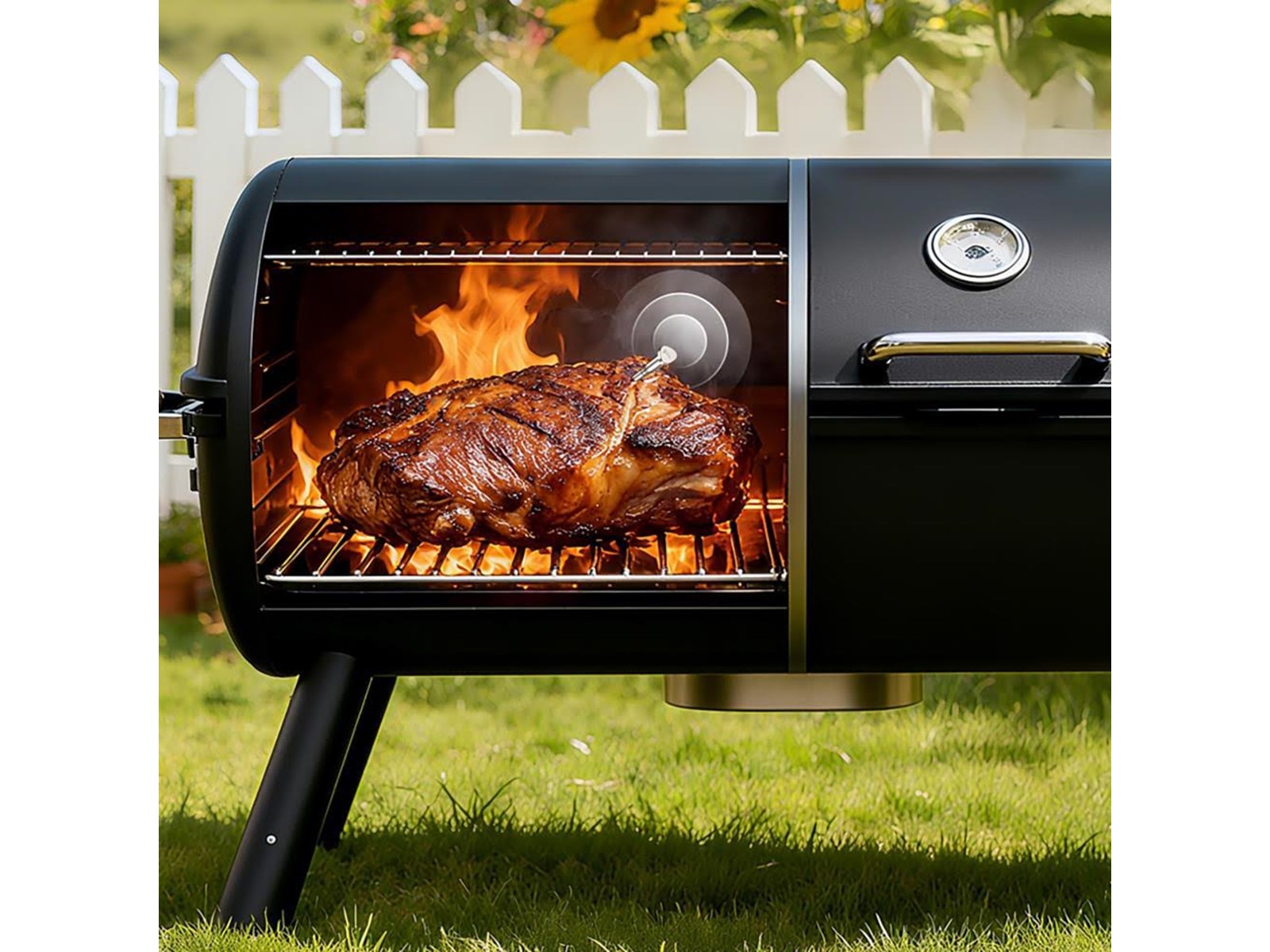 Metapen X Pro Kitchen Thermometer with Bluetooth/WiFi App for Smoker ...