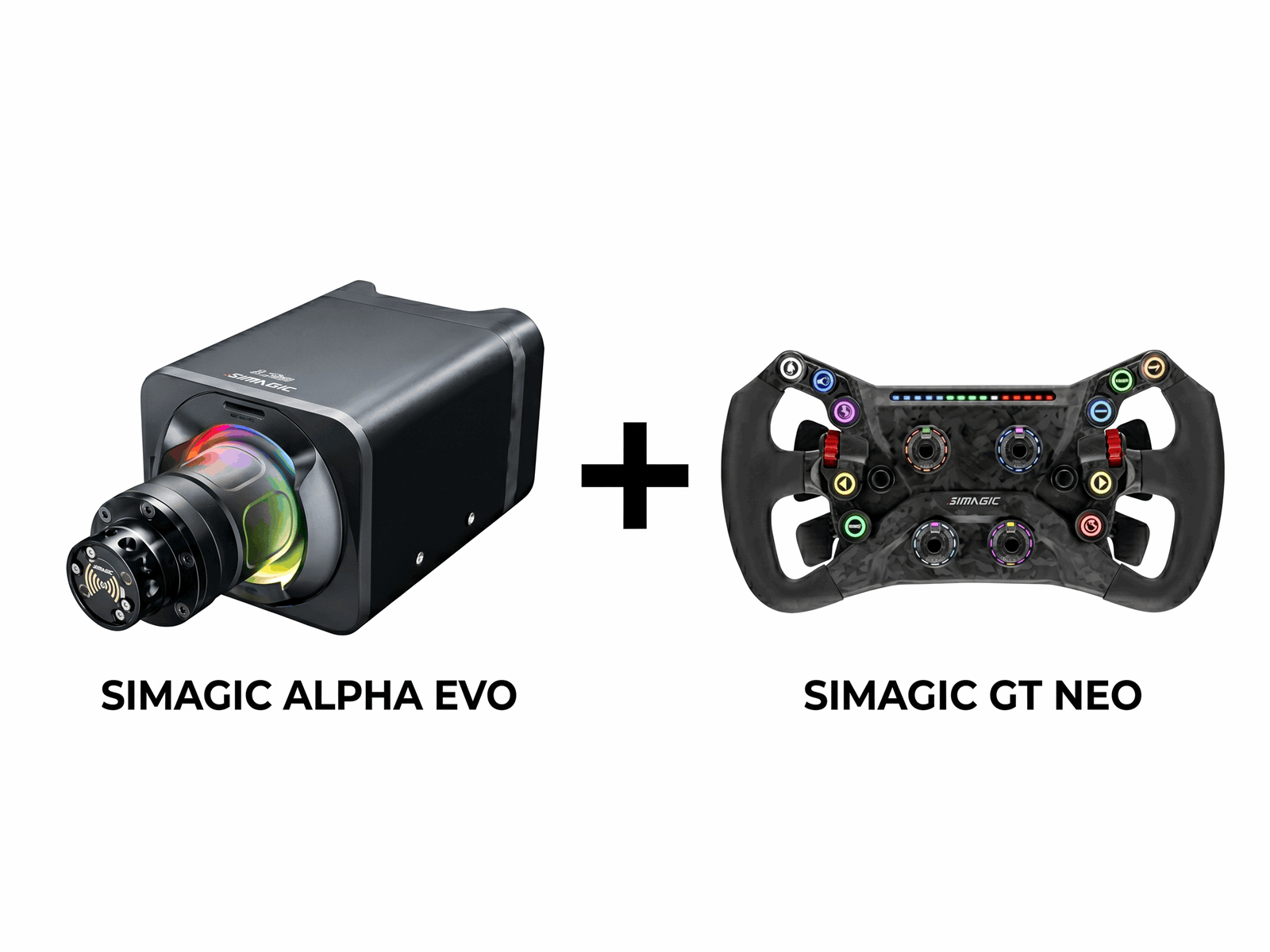 Simagic Alpha Evo + GT NEO - Sim Racing Ratin pohjayksikkö | Edullinen