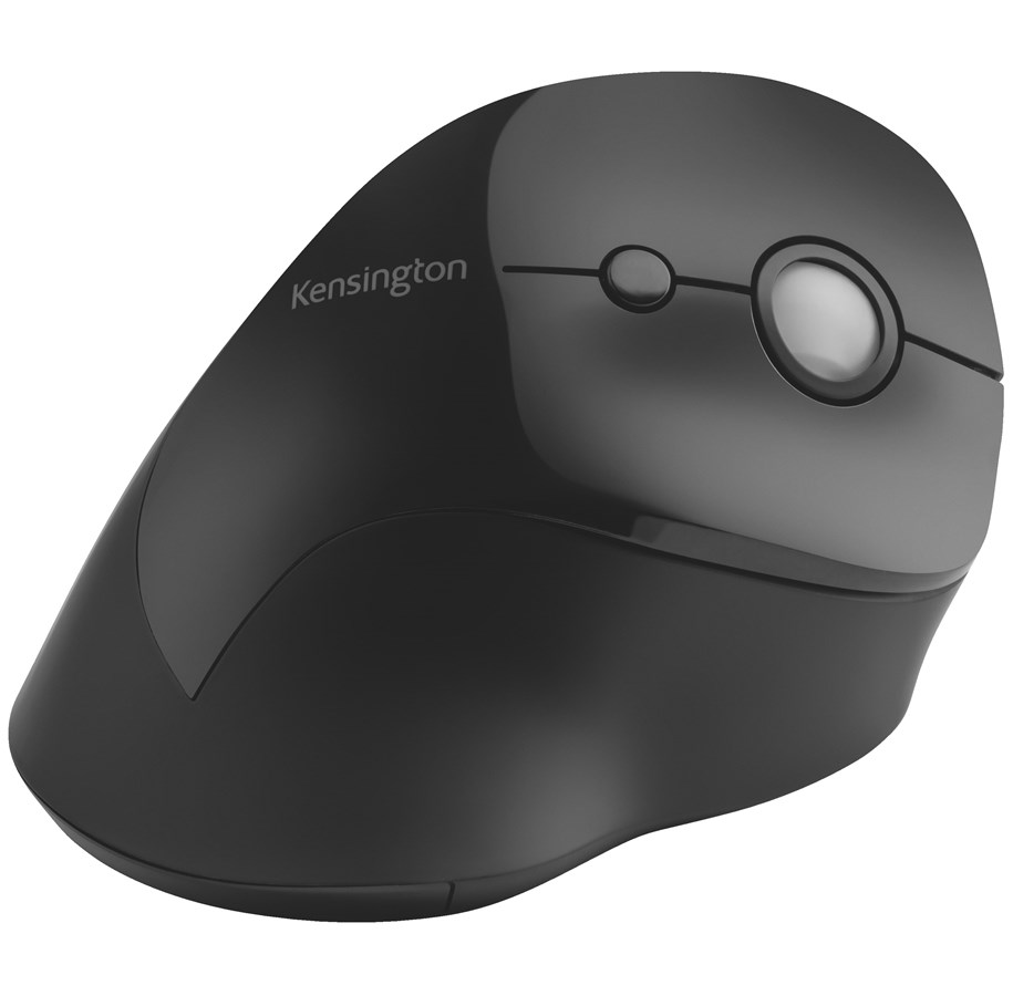 Kensington Pro Fit® Ergo pystyhiiri langaton - Hiiri - 6 painiketta - Musta