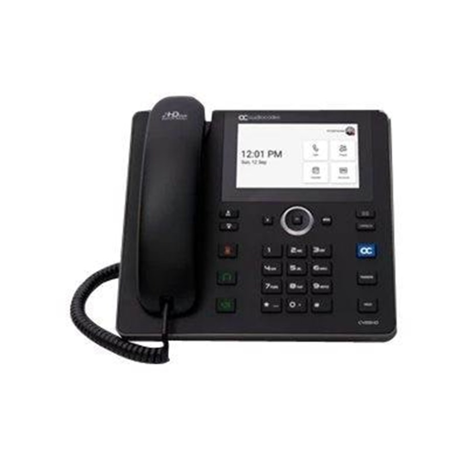 AudioCodes C455HD - VoIP Puhelin - with Bluetooth interface with caller ID