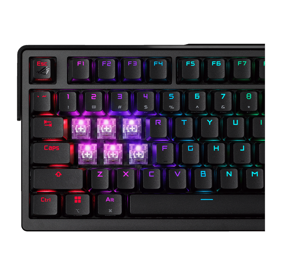 ASUS ROG Azoth Extreme 75% - Wireless DIY Custom RGB - Pelinäppäimistö ...