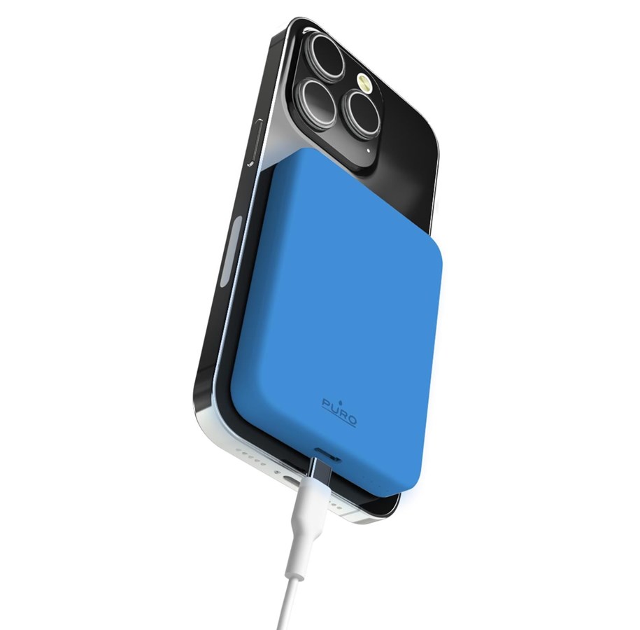 Puro Power Bank Wireless “Mini Power Mag” 4200 mAh for iPhone Powerbank ...
