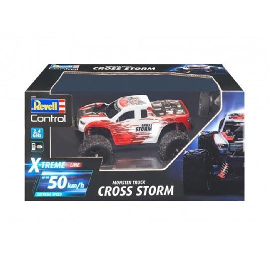 Revell RC 2.4GHz X-TREME Monster Truck - Cross Storm 1:18 | Edullinen